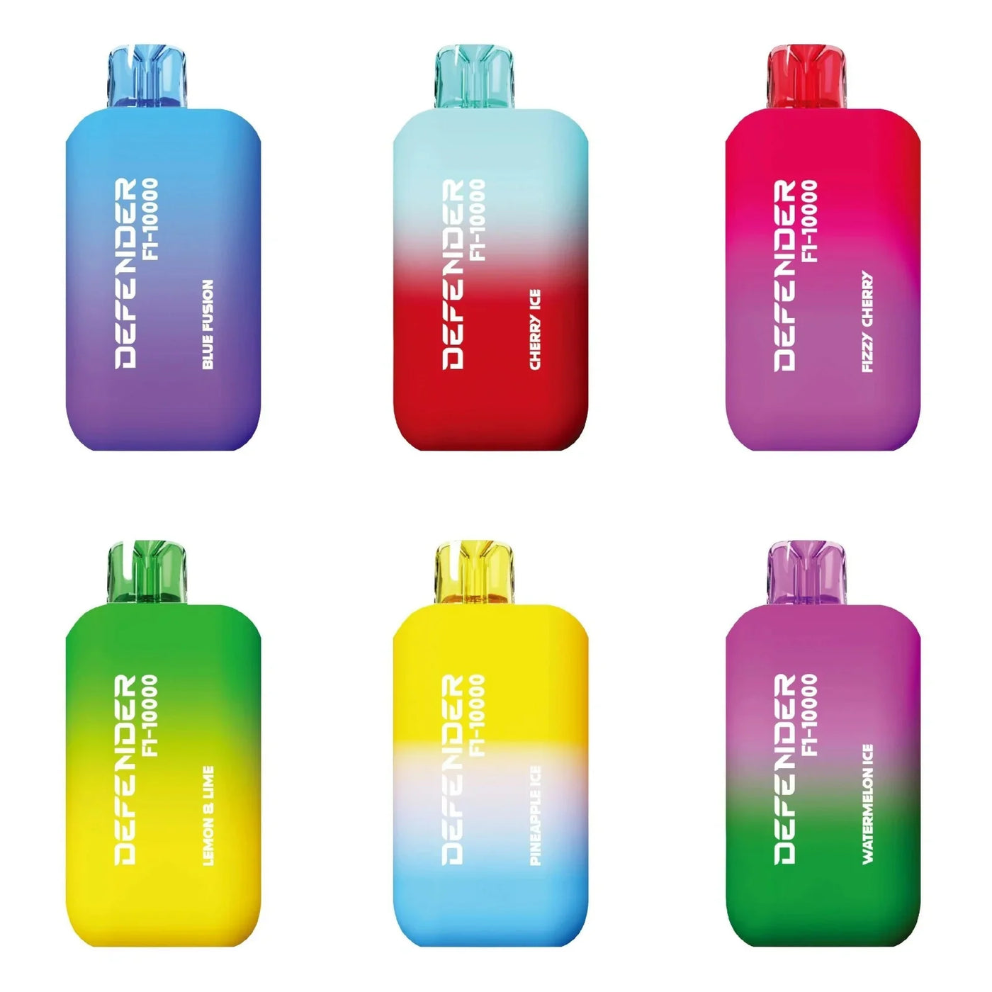 Box Of 10 Defender F1-10000 Puffs Prefilled Pod Vape Kit 20 MG — Best Vapes