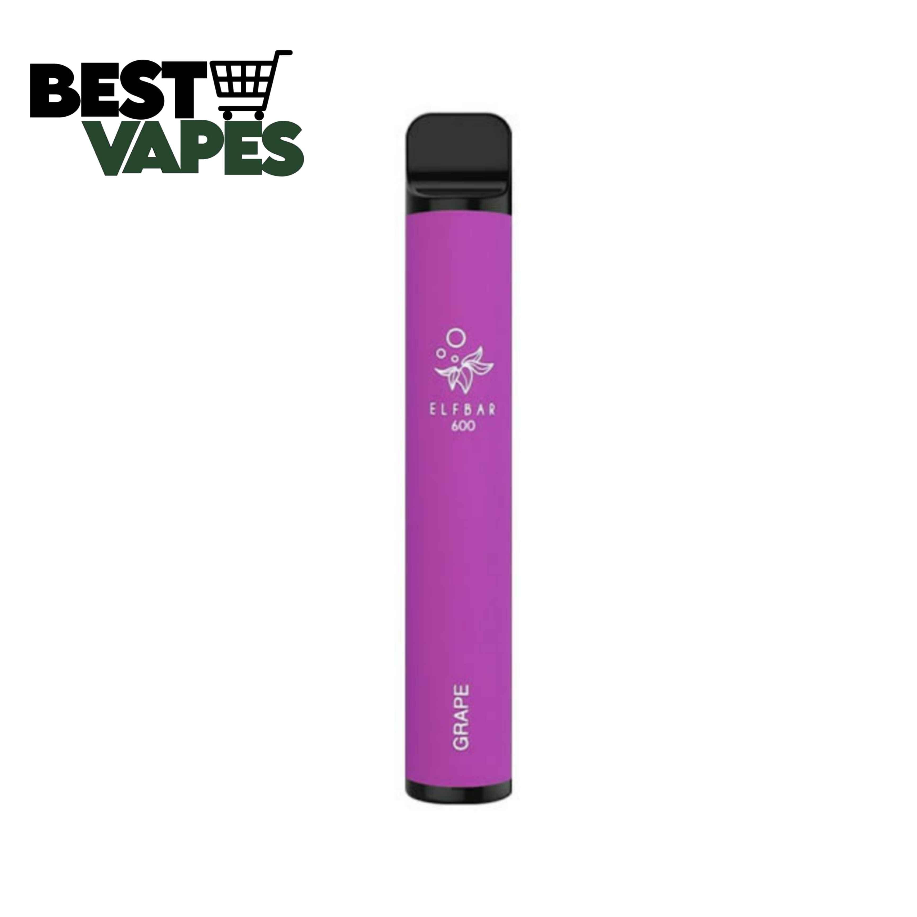 Grape Elf Bar 600 Puffs Disposable Vape — Best Vapes