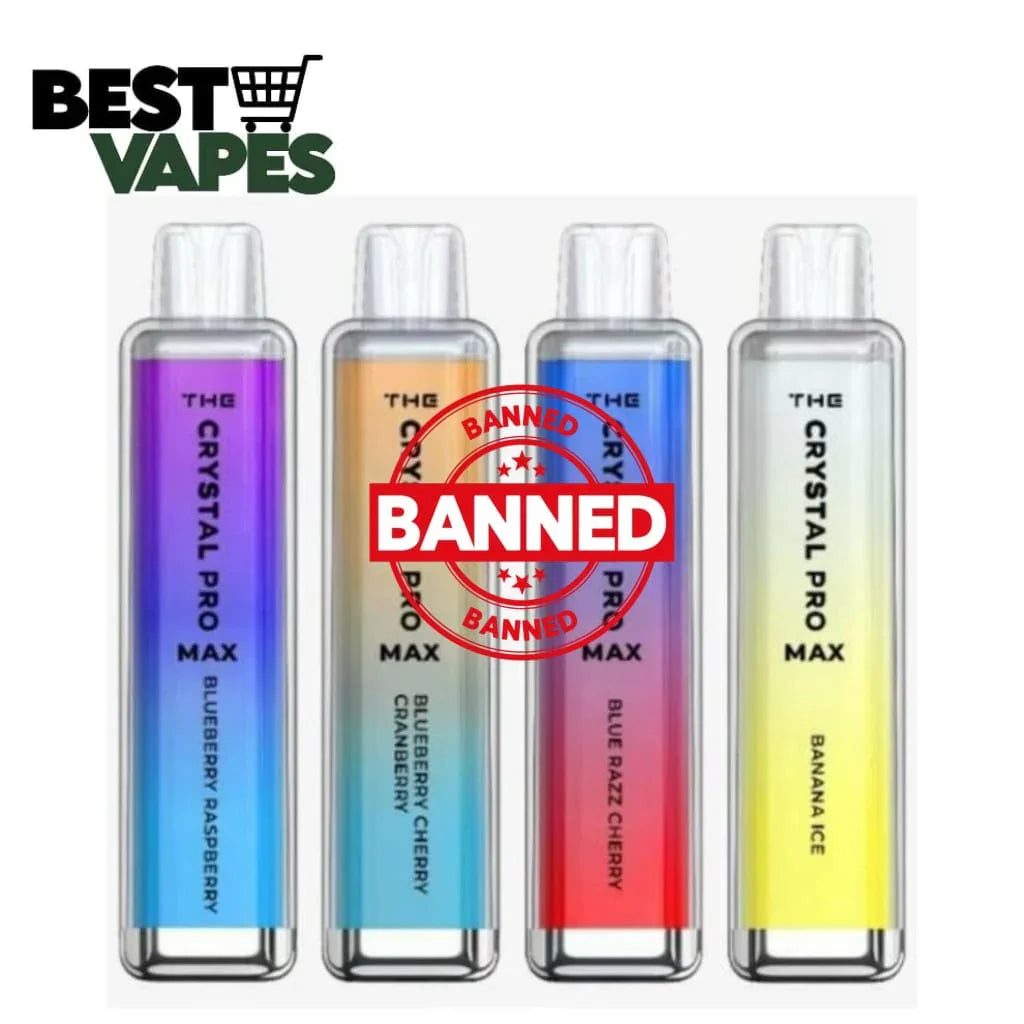 Box Of 5 Crystal Pro Max 4000 | Wholesale Cheap — Best Vapes