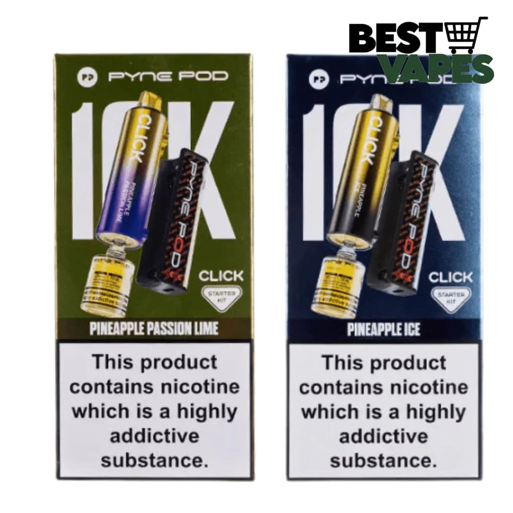 Pyne Pod Click 10K Puffs Vape Device - 20Mg| £9.49 Only — Best Vapes